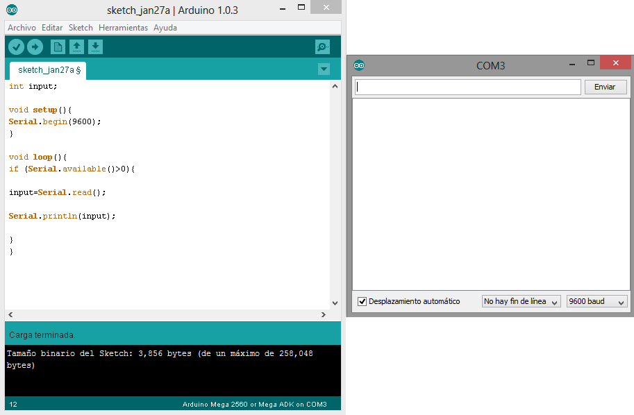 Comunicación Serial Con Arduino Panama Hitek