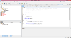 Crear Applets en Java con Netbeans - Panama Hitek