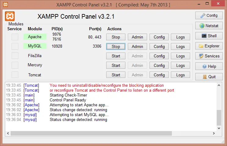 Los 7 pasos a seguir para el manejo de MySQL con Java