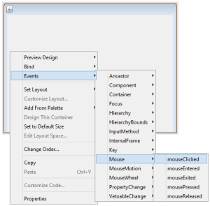 Creación de eventos en Java - Panama Hitek