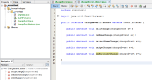 Creación de eventos en Java - Panama Hitek