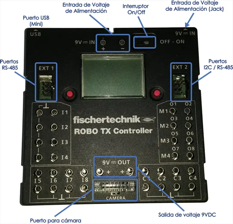 Fischertechnik ROBO TX Controller: Conceptos básicos - Panama Hitek