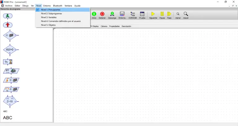 Estructuras de Control en fischertechnik RoboPro - Panama Hitek