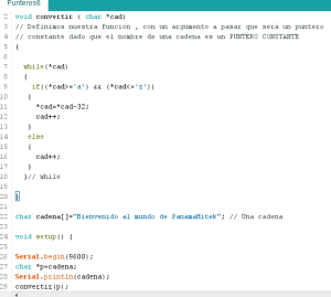 Punteros: Serial Arduino - Parte III - Panama Hitek