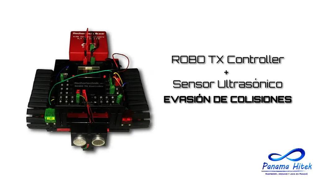 Diseño de vehículo anti colisiones con ROBO TX Controller