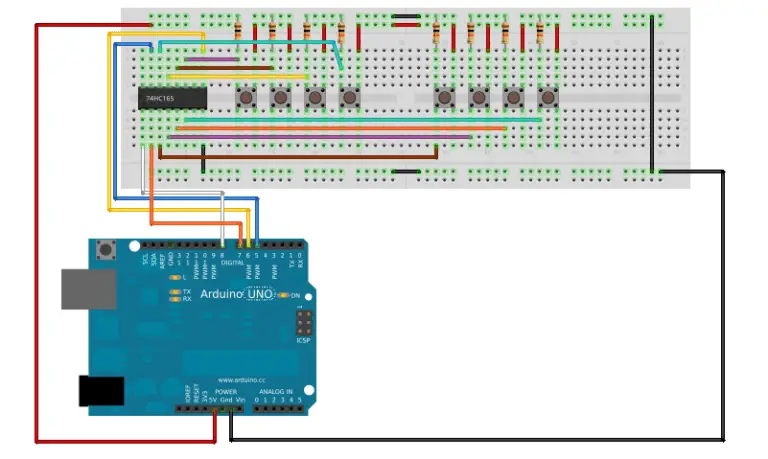 Registros de desplazamiento en Arduino - Panama Hitek