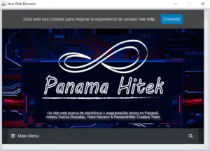 Visualización de páginas web en Java - Panama Hitek