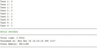 Ejecución de instrucciones en paralelo con Java ExecutorService