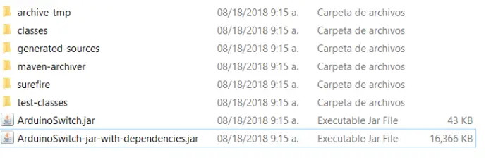 Crear un JAR ejecutable con dependencias incluidas en Java