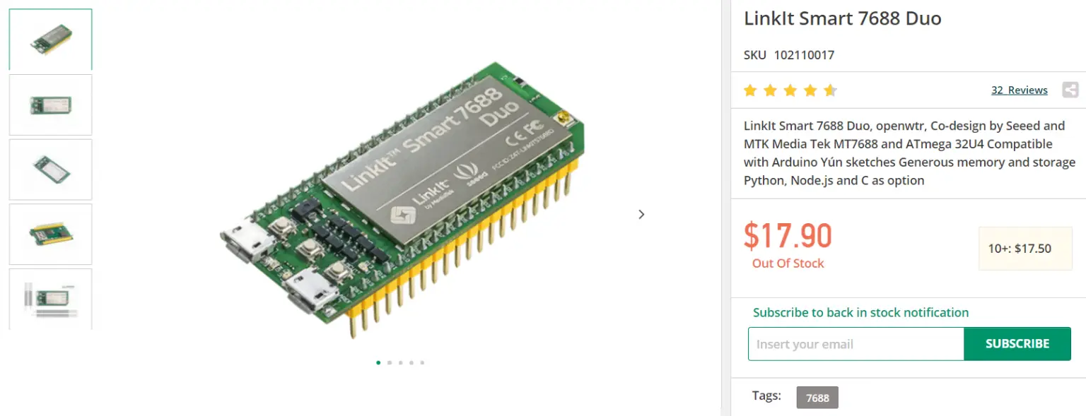 Instalación de OpenWRT 19 en Linkit Smart 7688 - Panama Hitek