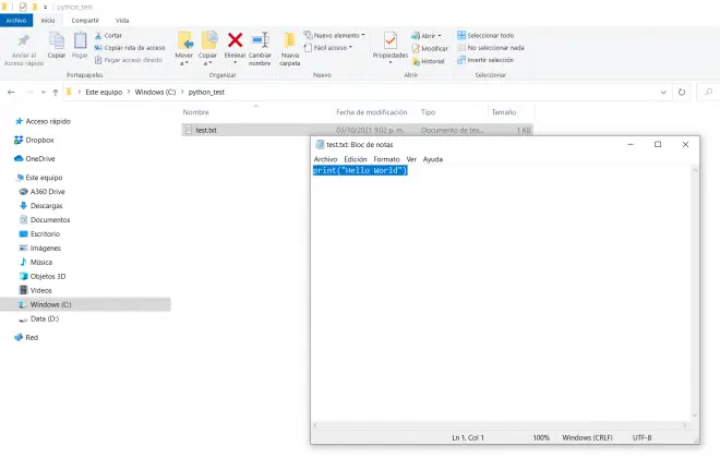 ¿Cómo crear un script en Python? - Panama Hitek