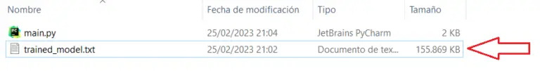 Convertir modelo de Machine Learning a código en Python