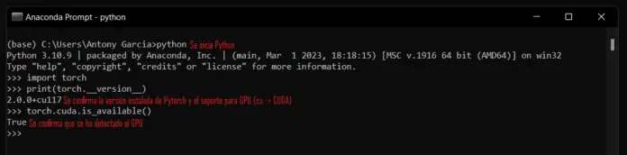 Instalar Pytorch en Windows - Panama Hitek